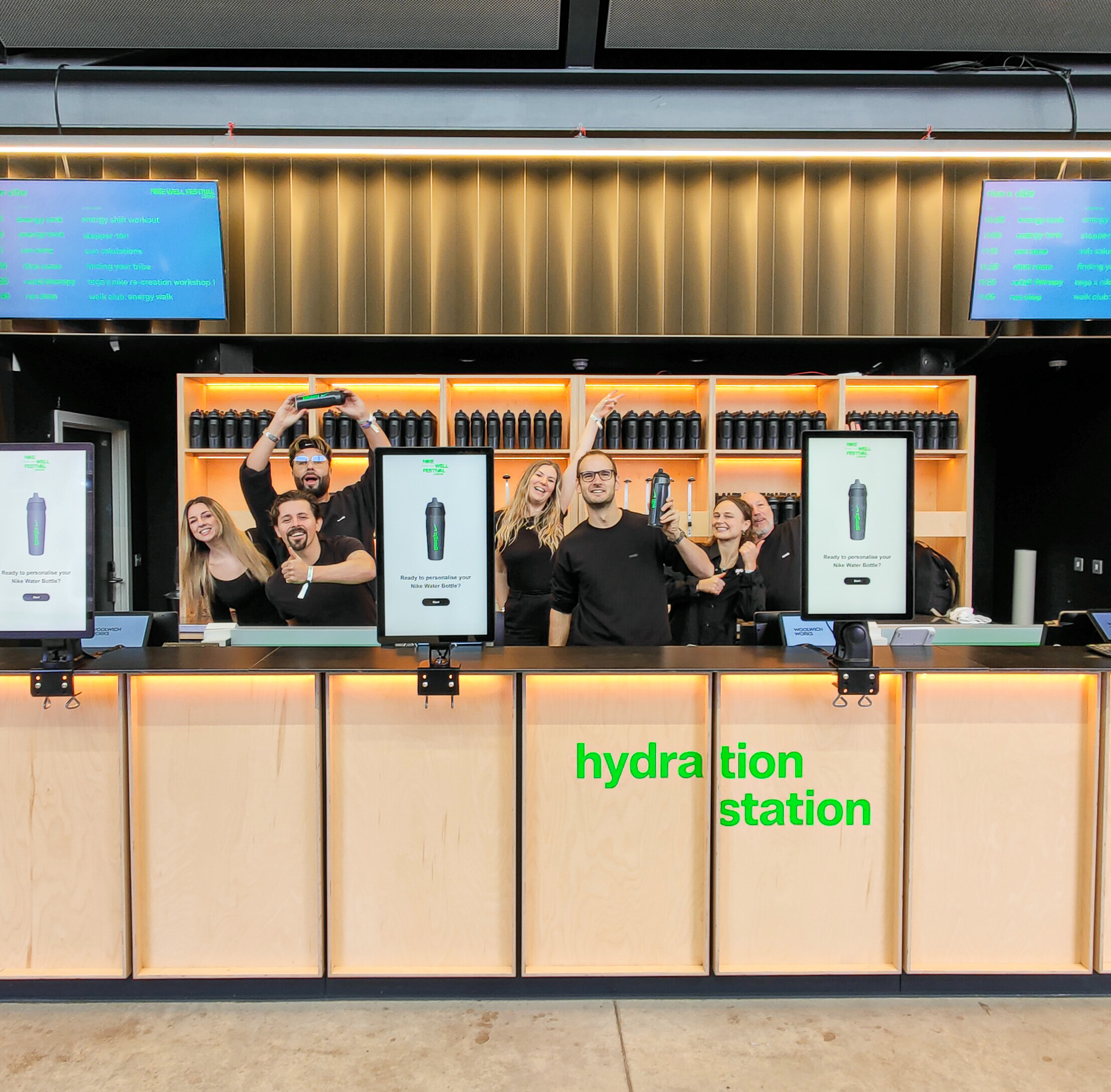 Live Event Printing for Sports Events | Nike Well Festival