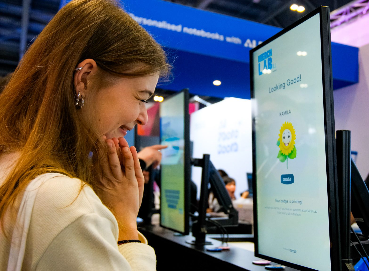 AI Personalised Merchandise for Events | MerchLab AI | Noonah