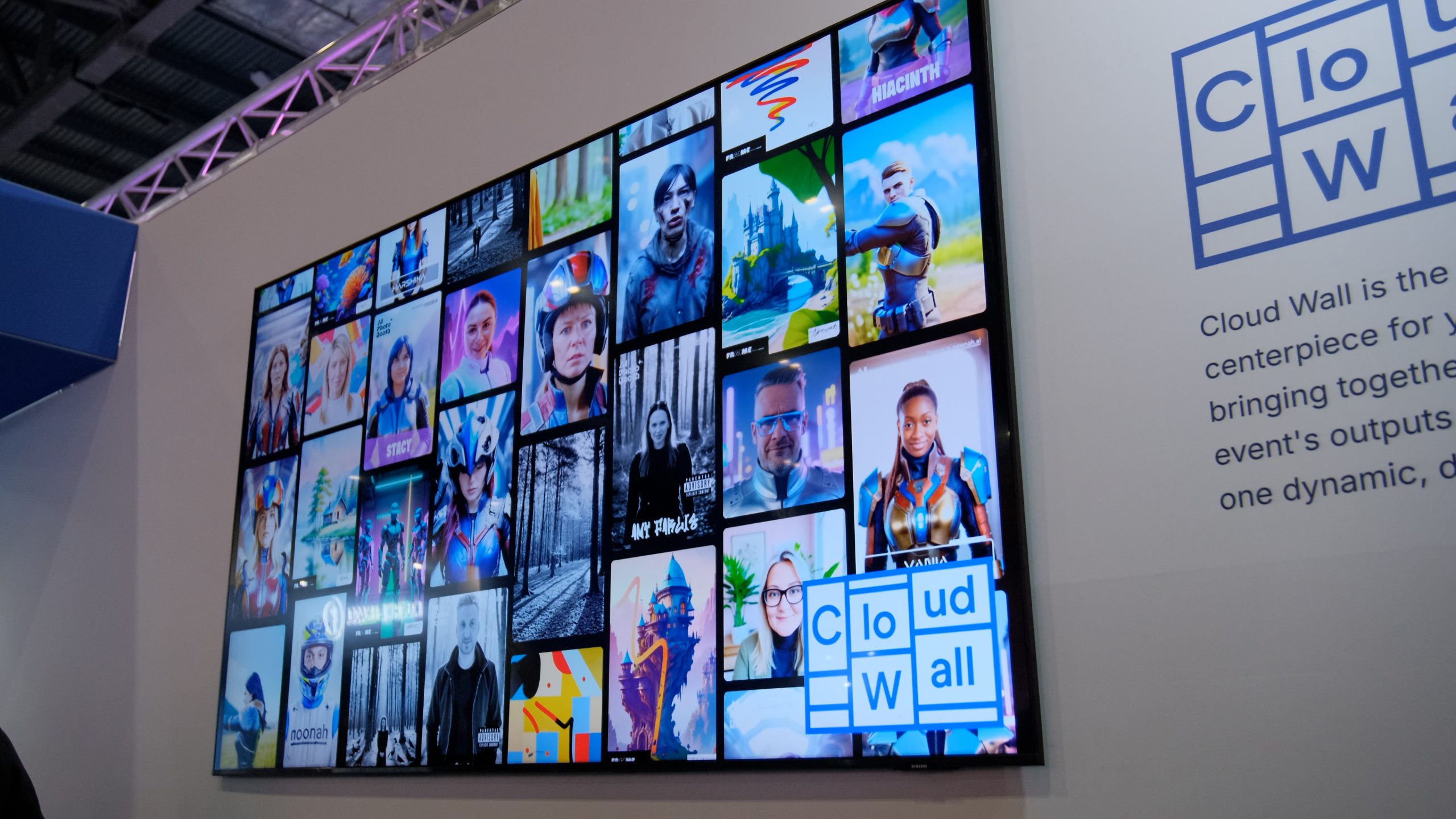 Cloud Wall | Social Media Wall for Events | Noonah