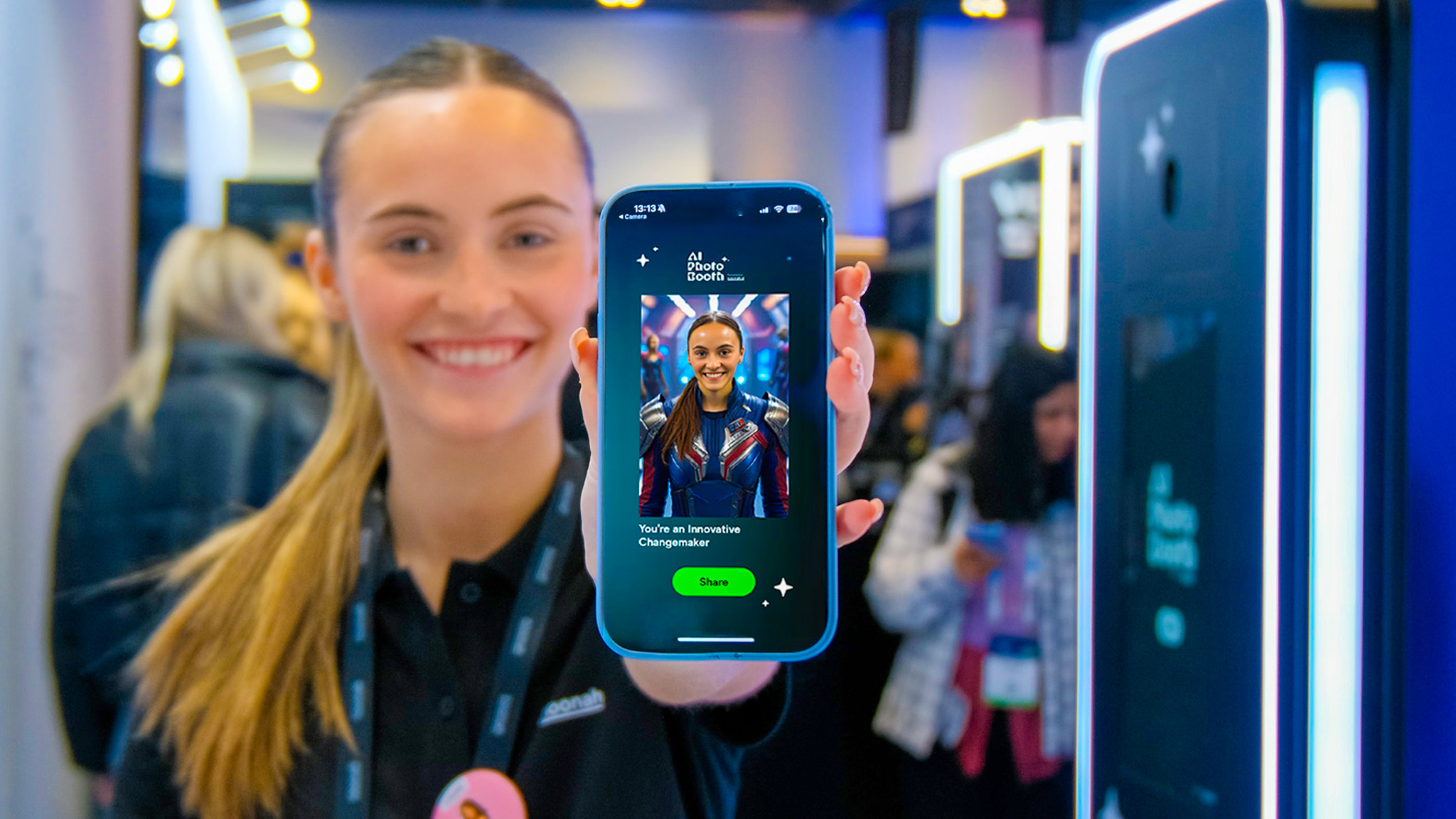 Virtual AI Pocket Booth for Events | AI Pocket Booth | Noonah